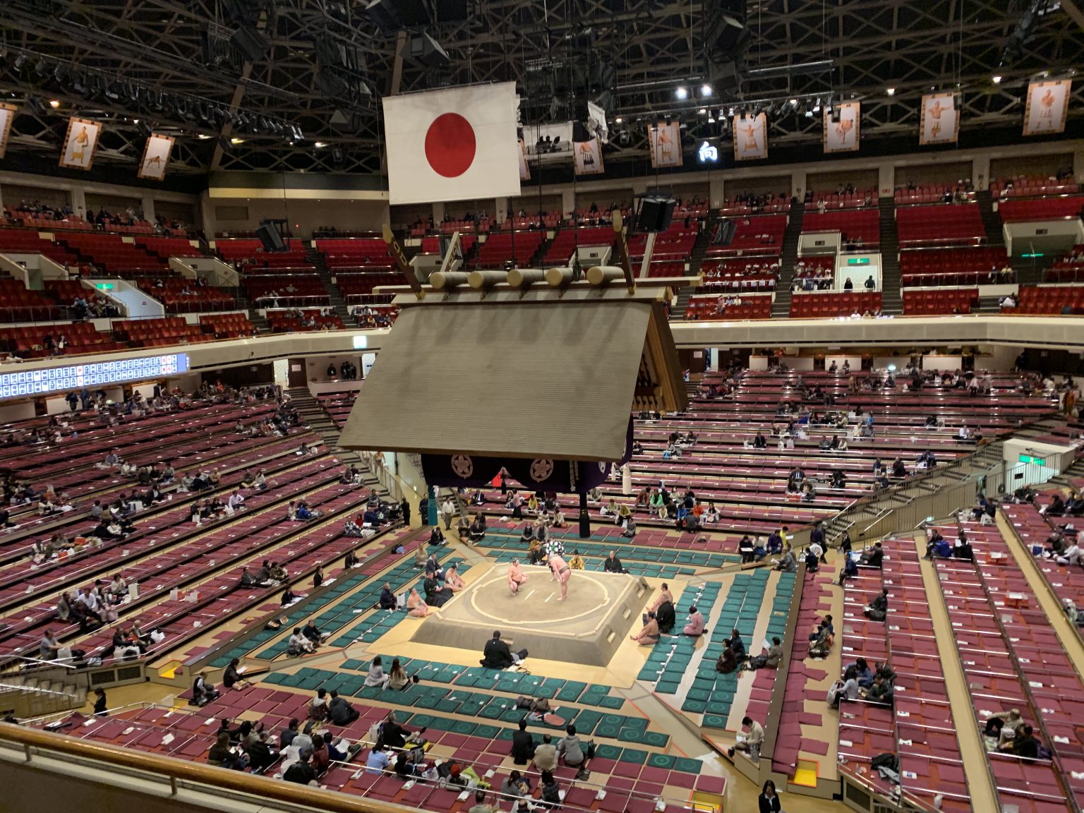 GRAND SUMO : Ryogoku Kokugikan Sumo Arena - ナショナル・スタジアム・ツアーズ