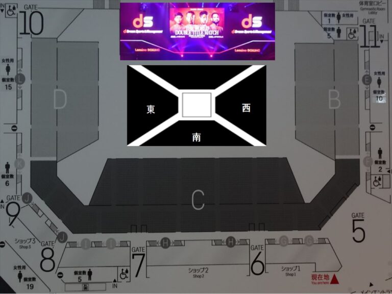 横浜BUNTAI（ボクシング座席）